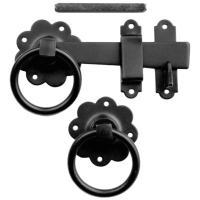 Garden Ring Gate Latch - Gate Latches / Ring Handles Garden Gate ...