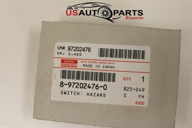 8972024760 Isuzu Switch Hazard 8972024760 Genuine OEM Part for sale ...