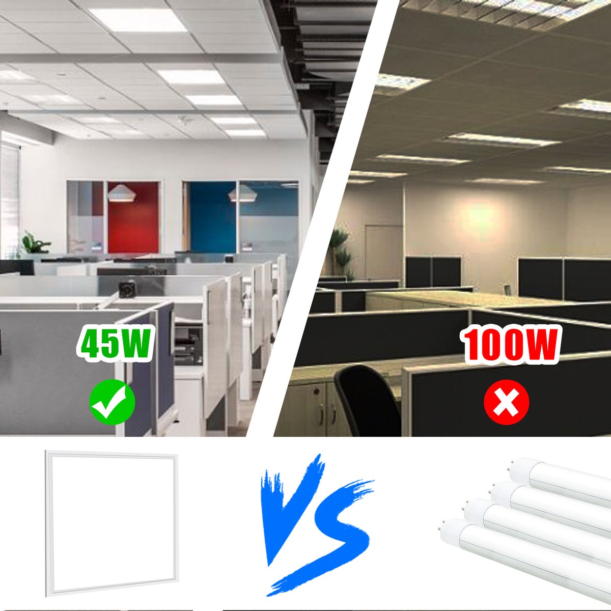 11 Inch Led Flat Panel Ceiling Fixture | Shelly Lighting