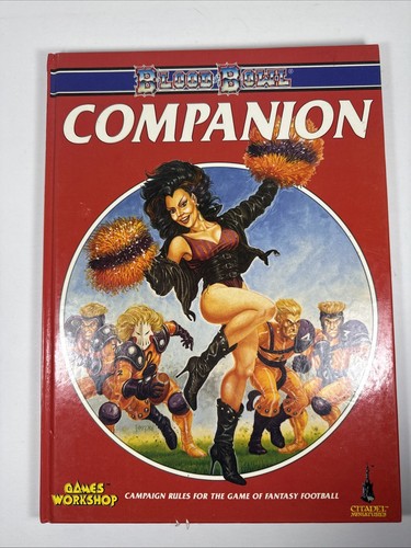Blood Bowl Companion Hardcover Book Incomplete Supplement Read ...