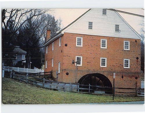 Postcard Union Mills Shriver Homestead & Grist Mill Union Mills ...