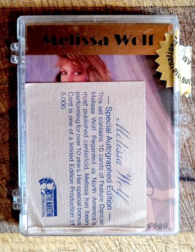 1995 Active Marketing MELISSA WOLF / Limited Edition Set (10 ...