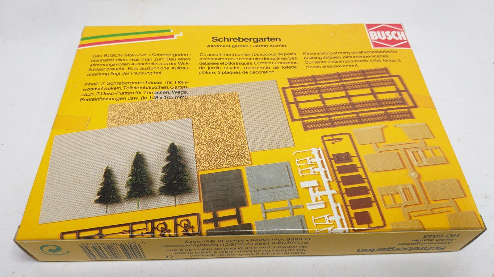BUSCH HO 6043 ALLOTMENT GARDEN | eBay