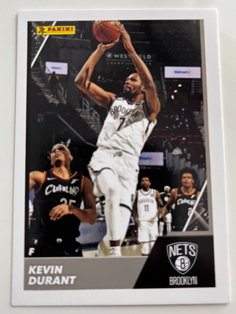 KEVIN DURANT 2021-22 Panini NBA Sticker & Card Collection Basketball ...