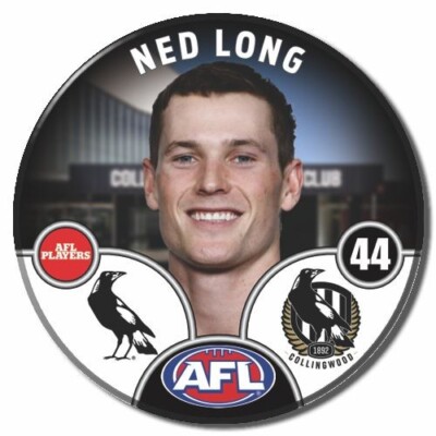2025 AFL Collingwood Football Club - LONG, Ned | eBay Australia
