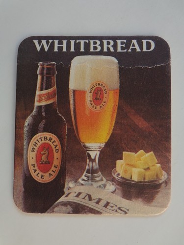 Beer Collectible Coaster ~ Whitbread Brewery Pale Ale ~ Preston ...