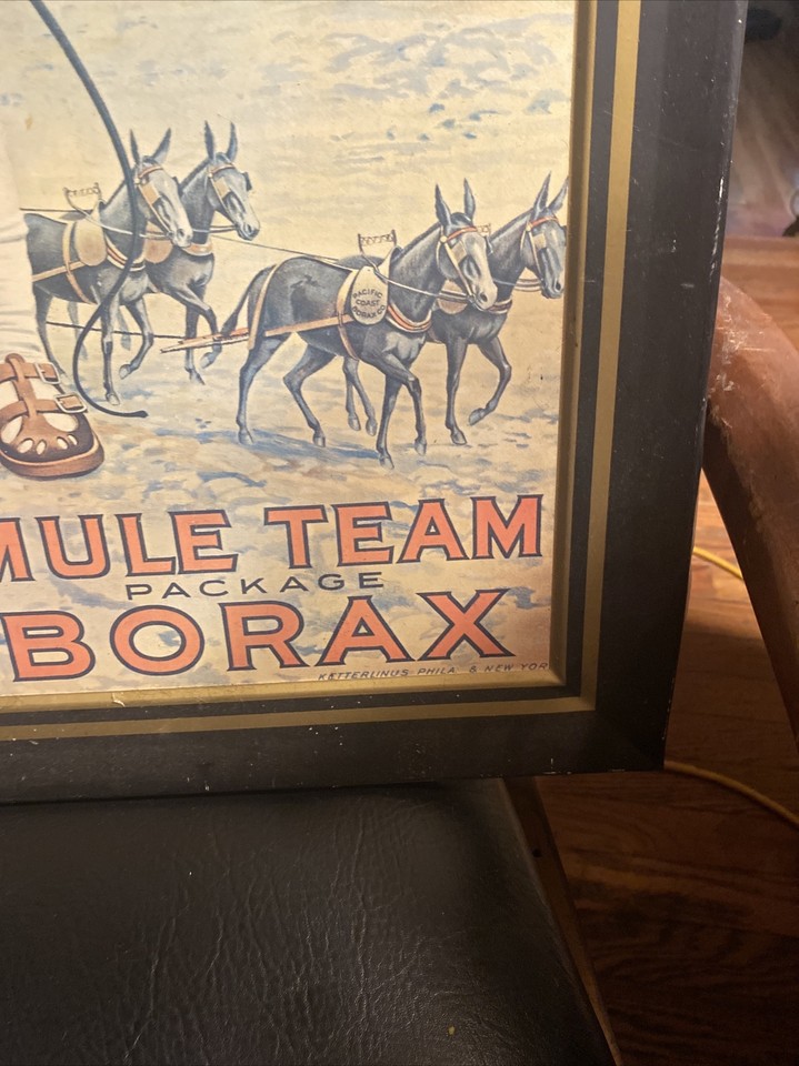 vintage rare Borax is king soap metal sign 35”HX23 1/2”W | eBay