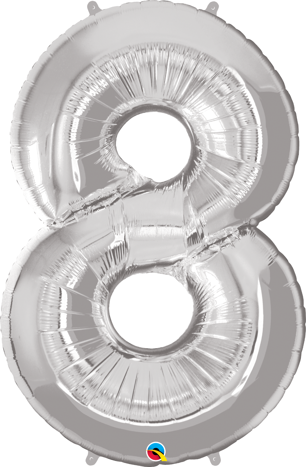 Numbers Silver foil balloons , 41in/104cm Qualatex | eBay
