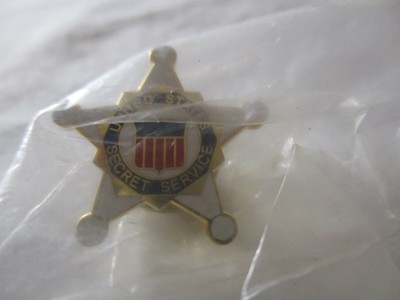 United States Secret Service USSS White Star Lapel Pin New | eBay