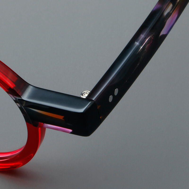 Luxury Brand New Eyeglass Frames Retro Acetate Round Glasses Women Men ...