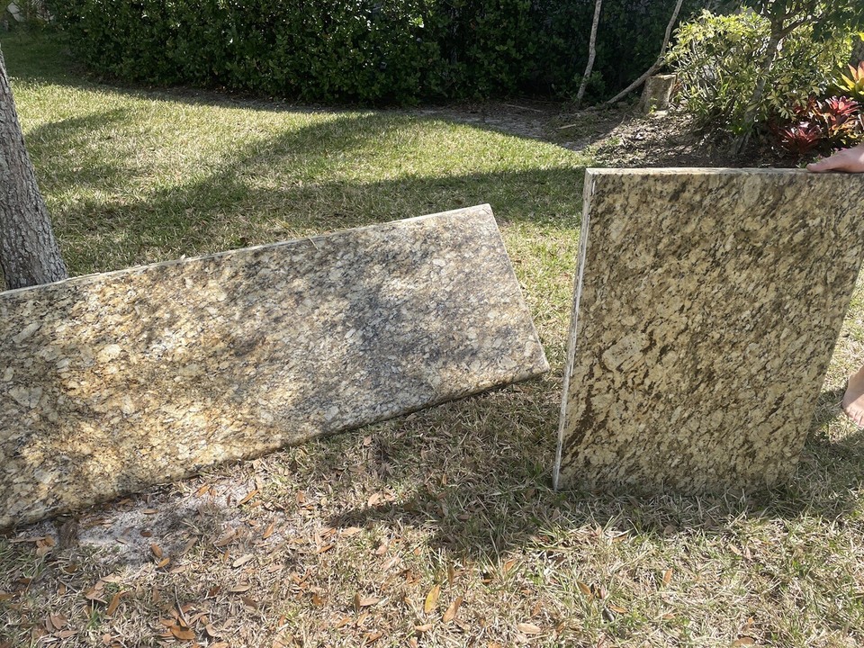 Precut Granite Countertops - Sand, Beige, Brown Bullnose Slabs 5 Pcs ...