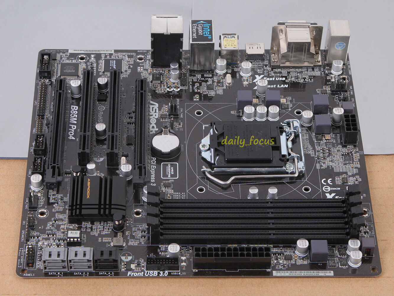 ASRock B85M PRO4 Motherboard Socket 1150 DDR3 Intel B85 Micro ATX ...