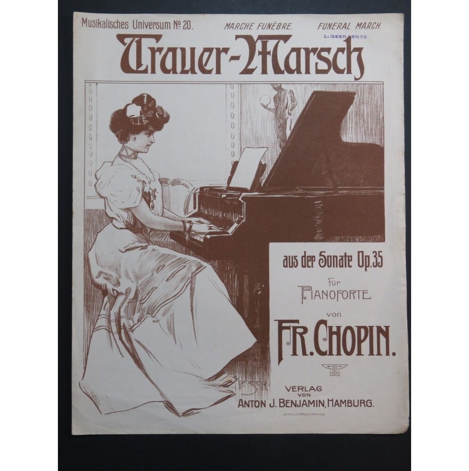 Chopin Frederic Trauer-Marsch aus Der Klaviersonate Op 35 Piano | eBay