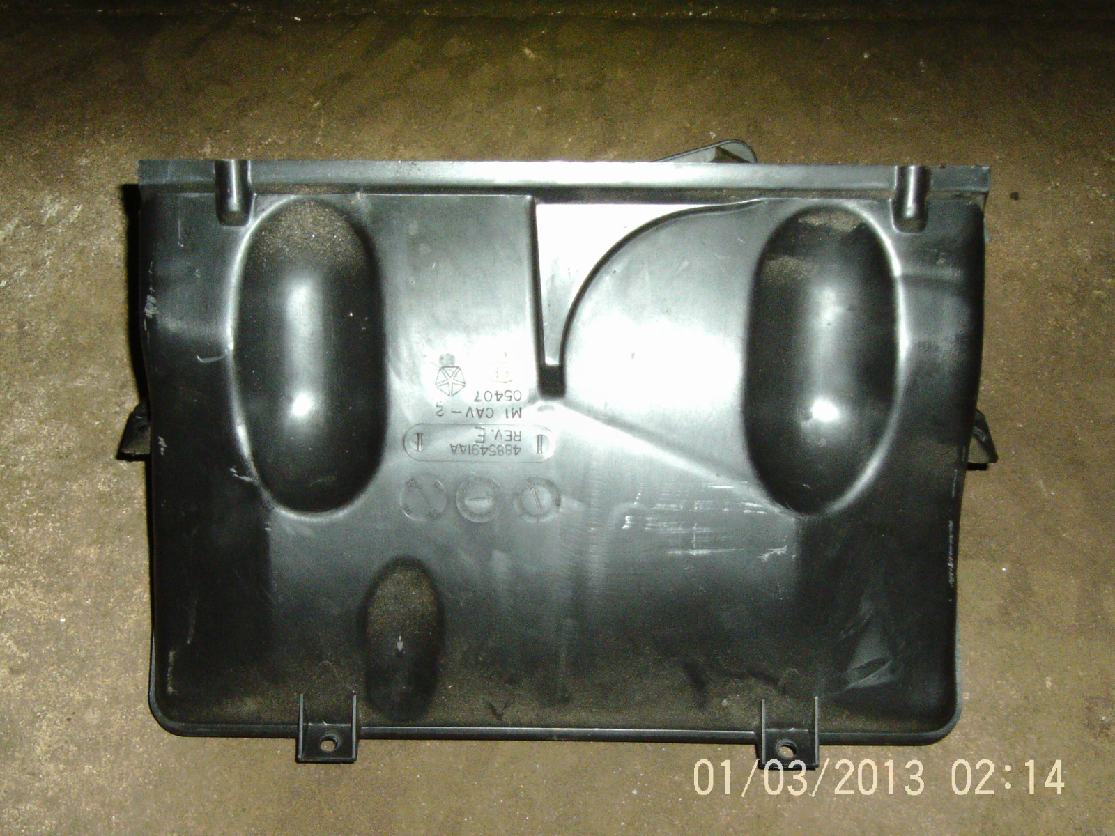 HVAC Distribution Box Cover, Air Deflector Box Pacifica Caravan Town ...