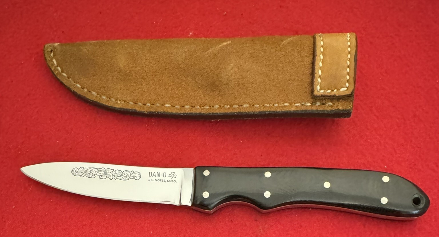 Vintage Custom Dan Dennehy (DAN-D) Subway Special Fixed Blade Knife ...