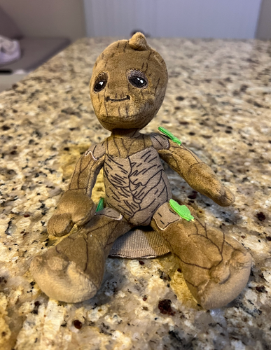 DISNEY PARKS MARVEL BABY GROOT GUARDIANS GALAXY MAGNETIC SHOULDER PLUSH ...