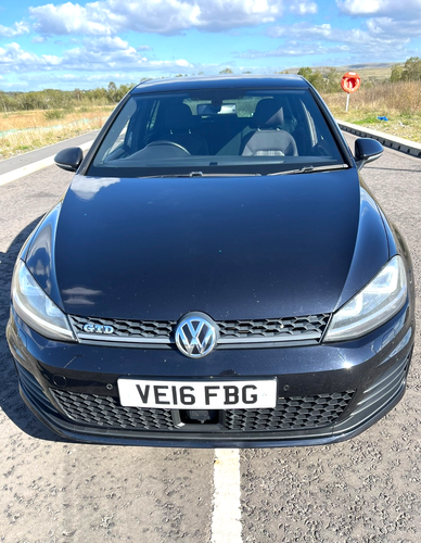 2016 VW Golf GTD 2ltr Manual 5 dr FSH £35 Black | eBay UK