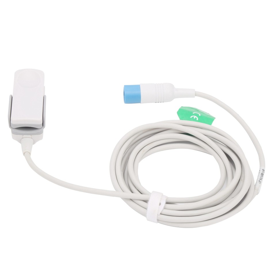 HP8 Pin D Type SpO2 Probe Adult Finger Clip Blood Oxygen Saturation ...