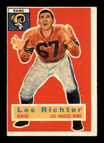 1956 Topps #30 Les Richter EX X2647927 | eBay