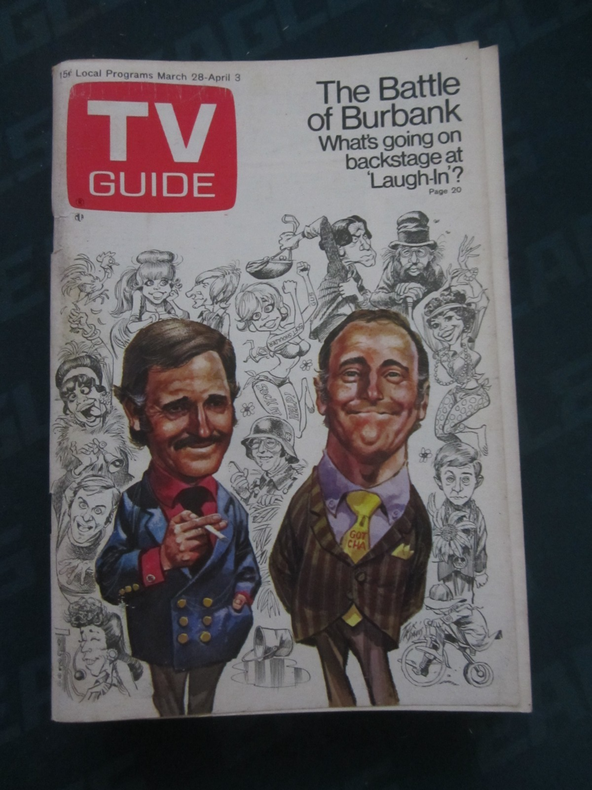 TV Guide March 1970 Laugh-In Rowan and Martin Louisiana | eBay