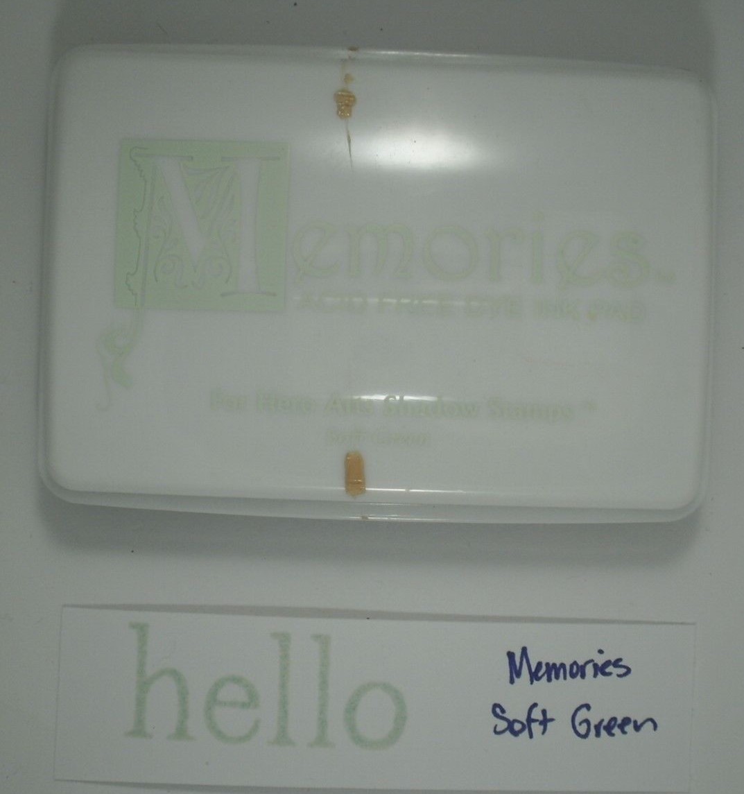 Memories Acid Free Dye Ink Pad, For Shadow Stamps, Dye Ink, You Choose ...