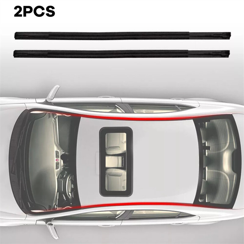 2X Roof Drip Molding Trim For 2007-2011 Toyota Yaris Hatchback 75551 ...