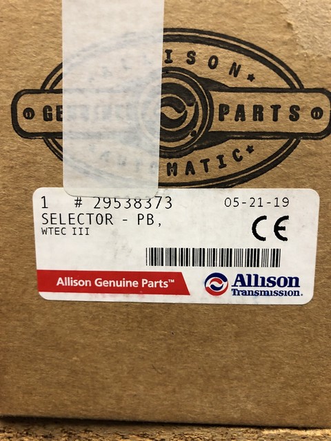 Allison Transmission Shift Pad 29538373 Push Button Shifter for sale ...