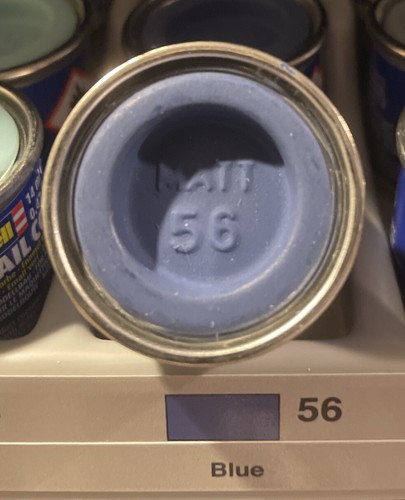 Revell Color enamel paint # 32156, Matt Blue. | eBay