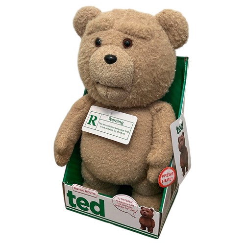 2012 Talking Ted Movie Original Bear Rated R Moving Mouth 16” New In ...
