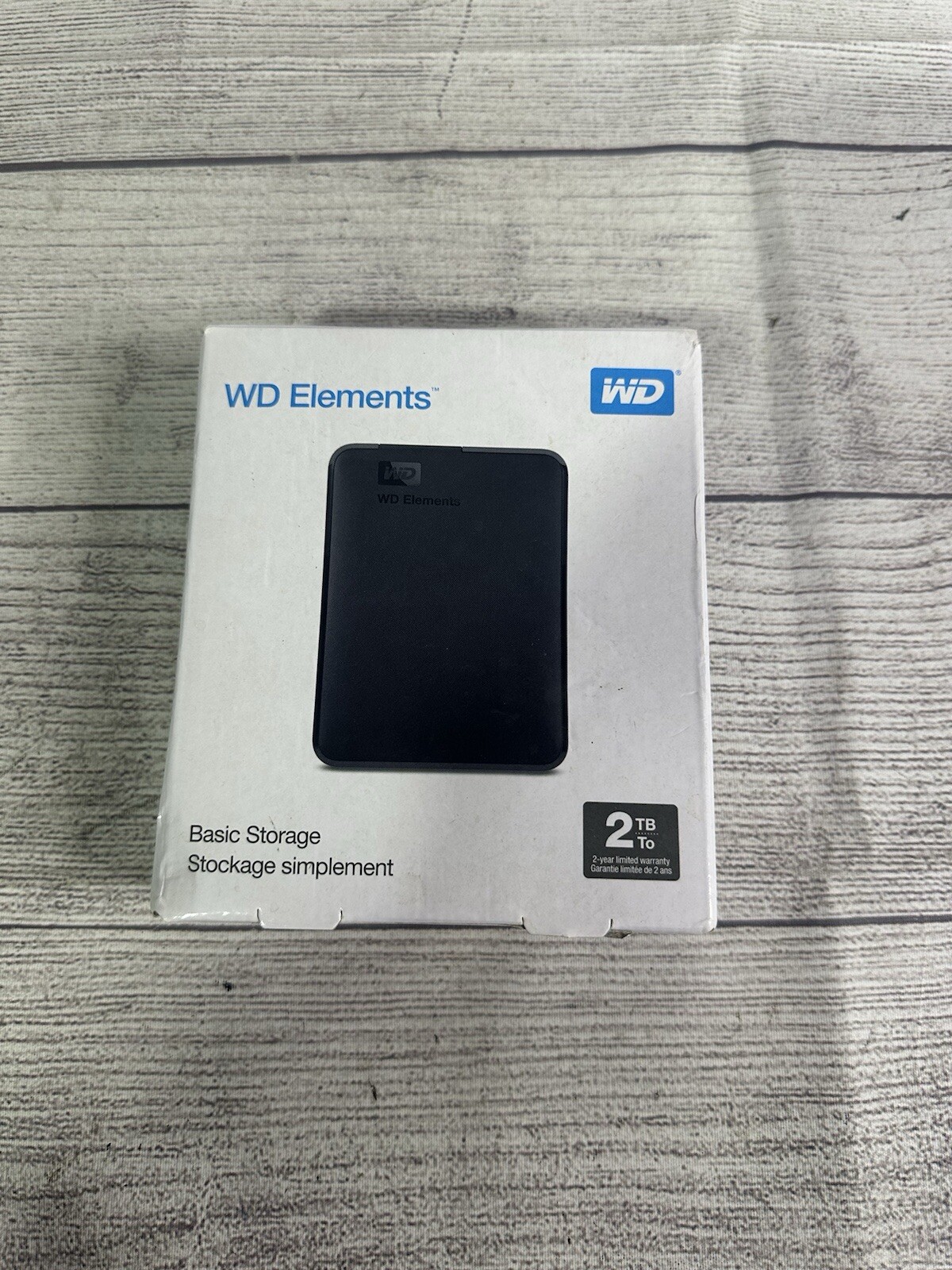 WD 2TB Elements Portable External Hard Drive for Windows, USB 3.2 Gen 1 ...