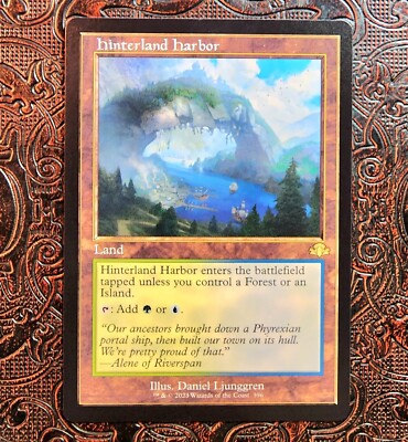 MTG | Hinterland Harbor (396) (Retro Frame) | Dominaria Remastered ...