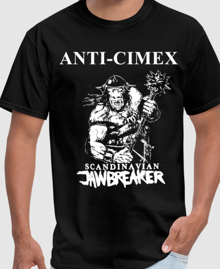 Punk Rock Anti Cimex t shirt Country of Scandinavian Jawbreaker | eBay