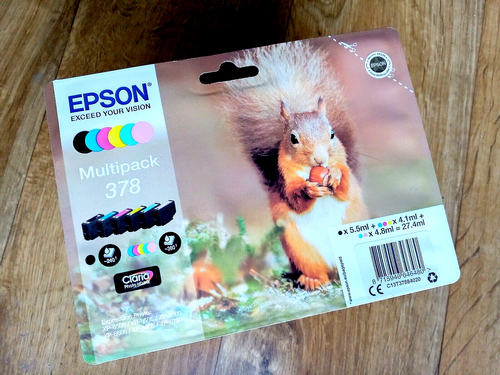 Epson 378 Multipack 6 Cartouche d'encre Noir Cyan Magenta Jaune ...