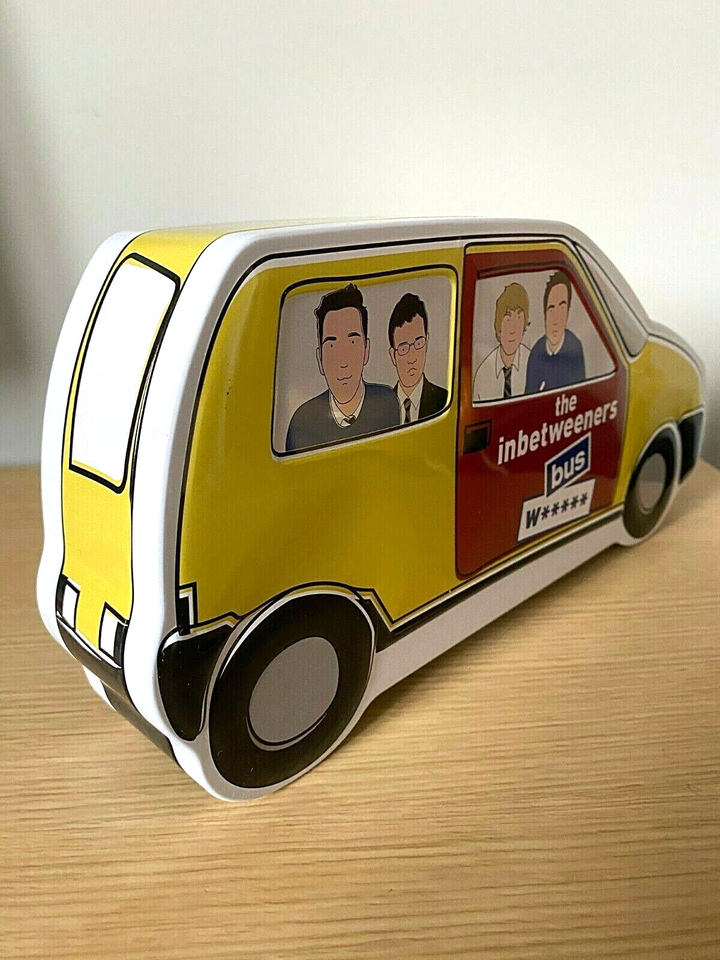 Unused Collectable Rare - The Inbetweeners Metal Biscuit Tin - Fiat ...