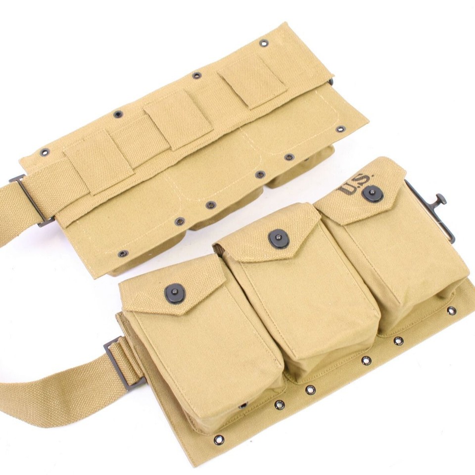 6Cell Mag Pouch Replica WW2 US M1937 BAR Magazine Ammo Belt for 20Round ...
