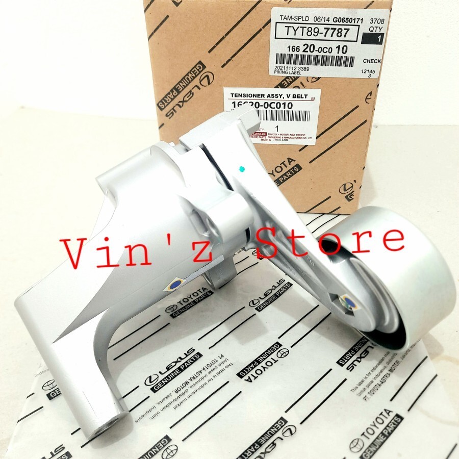 Genuine Toyota Hilux Petrol V-Belt Tensioner 2004-2015 16620-0C010 ...