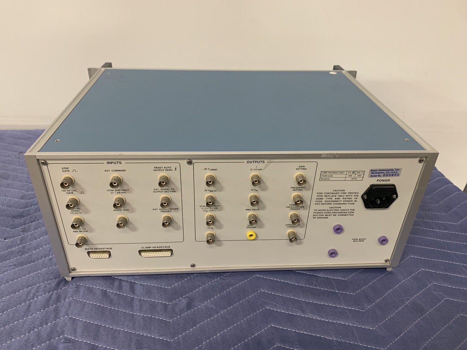 Axon Instruments AXOPATCH-1D Patch Clamp | eBay