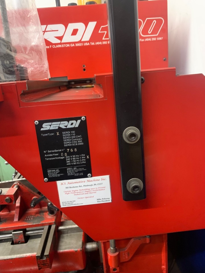 Serdi 100 seat & guide machine | eBay