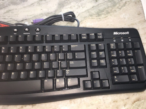 Microsoft Basic Keyboard 1.0a Rt9480 X800468-151 for sale online | eBay