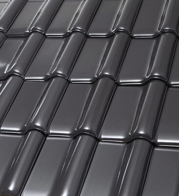 Dachziegel Röben Monza graphit Dachpfannen Dachstein Flachdach Ton ...