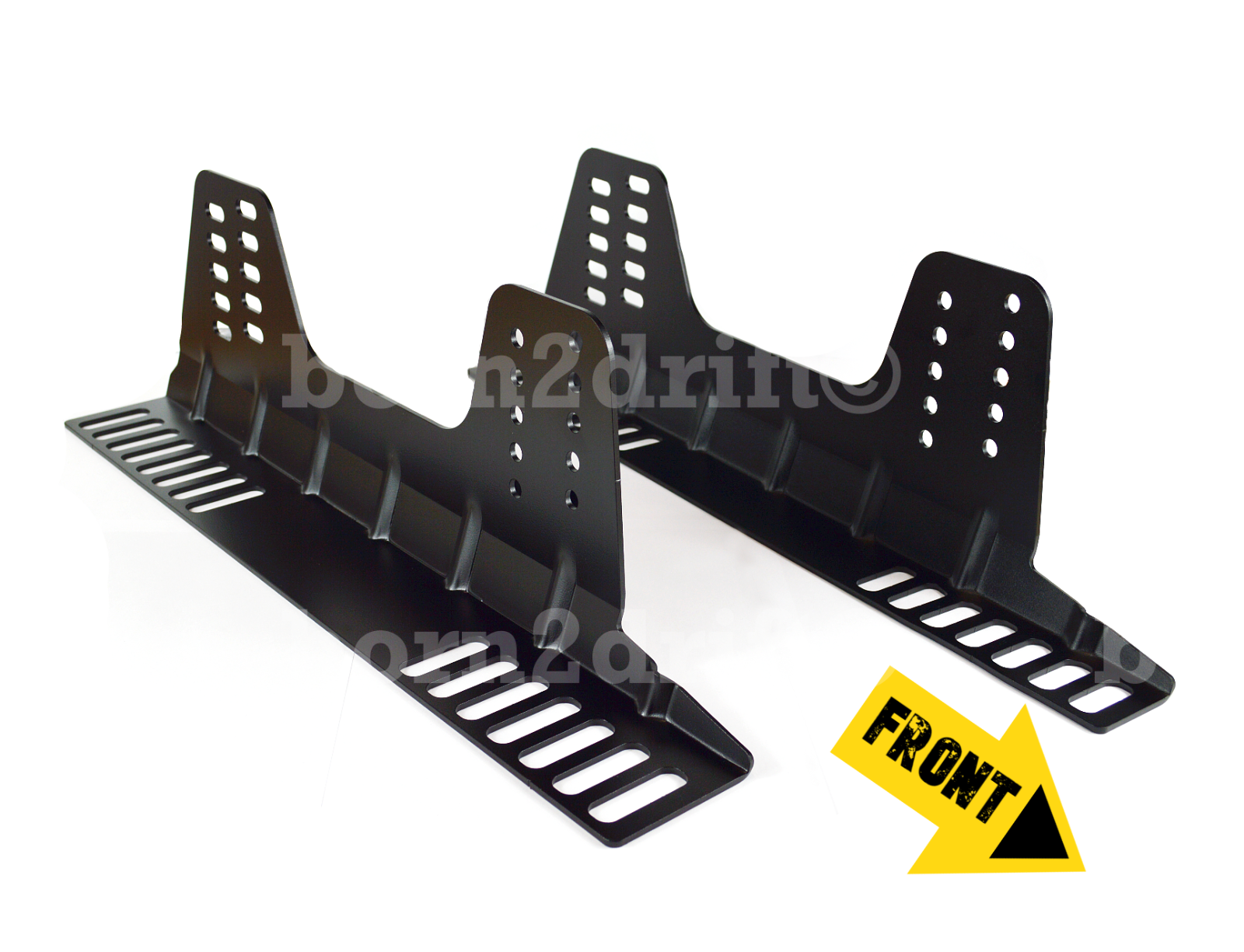 BMW E36 E46 BUCKET SEAT SIDE MOUNTS BRACKETS Steel ( RIGHT SIDE) 0242 ...