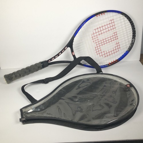 Wilson Titanium Energy Soft Shock Tennis Racquet Blue Black Racquet | eBay