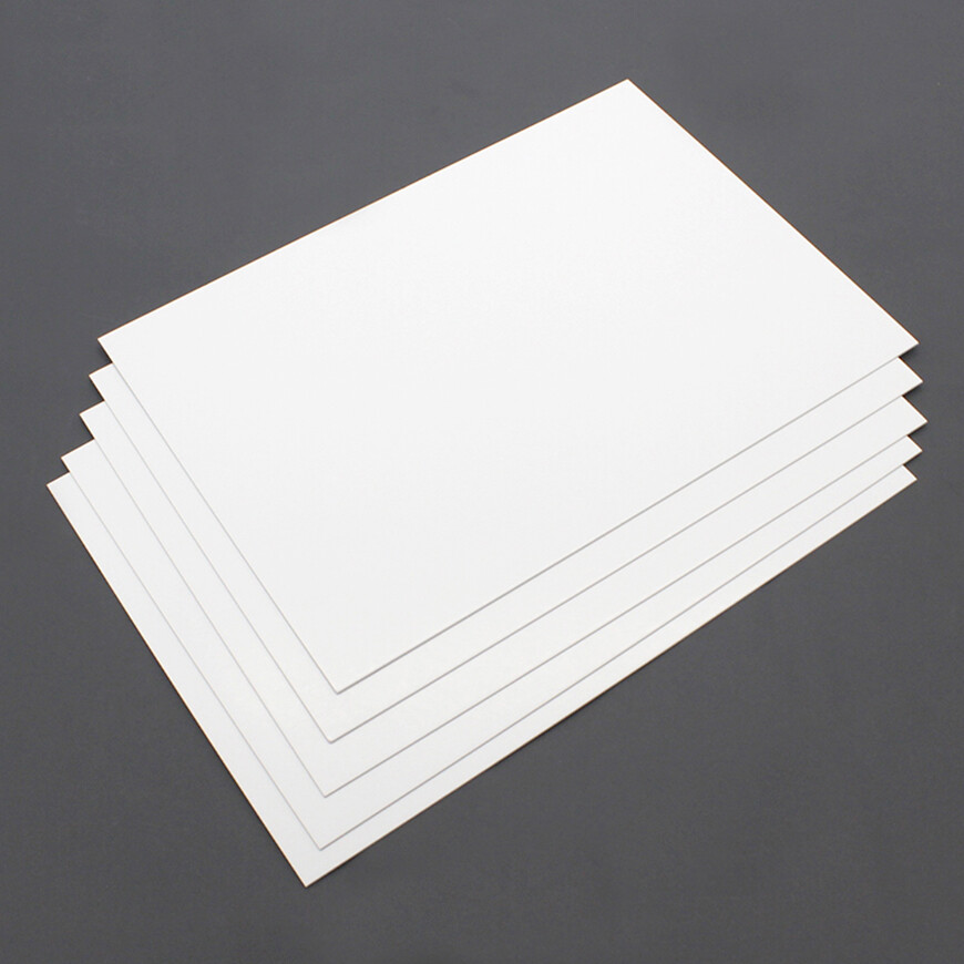 1mm Thickness 210*297mm Cardboard Cards Hard Board Paper Sheets white ...