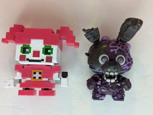 Funko Mystery Minis FNAF 8-Bit Baby Toxic Springtrap 1/12 LOT Special ...