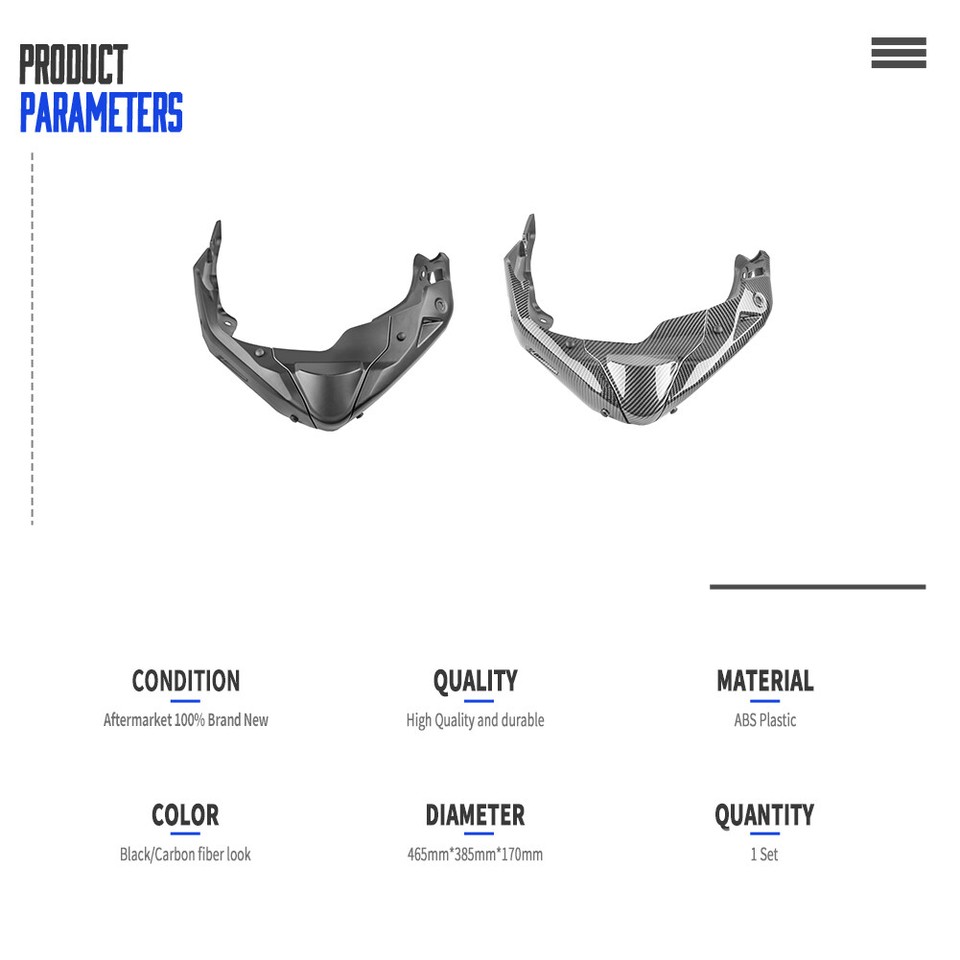 Bellypan Engine Lower Fairing Body Frame Cover For Honda CB 650 R F FE ...