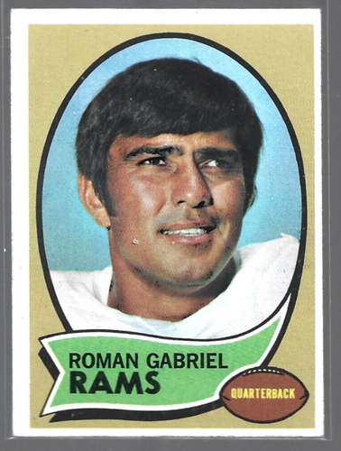 Roman Gabriel-Los Angeles Rams- 1970 Topps Football Card #100 | eBay