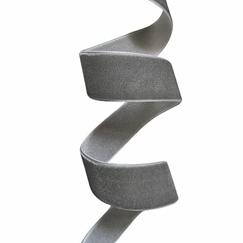 Vintage Silver Velvet Ribbon 1 Inch X 25Yd | eBay