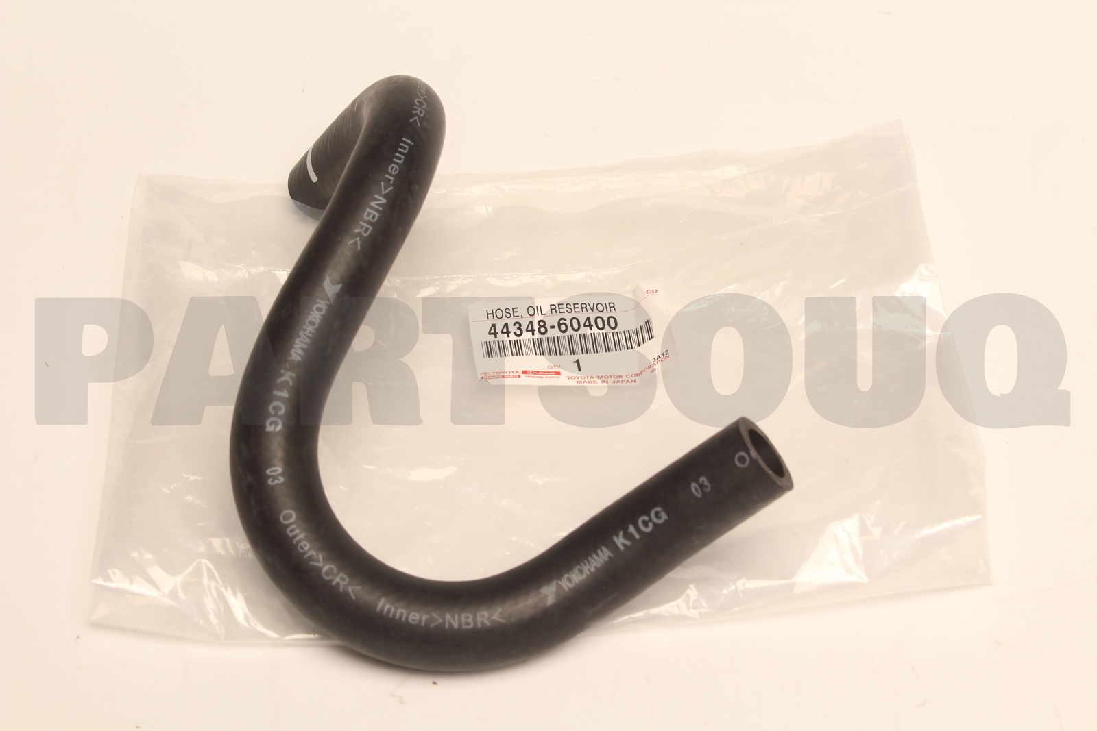 4434860400 Genuine Toyota HOSE, OIL RESERVOIR TO PUMP, NO.1 44348-60400 ...