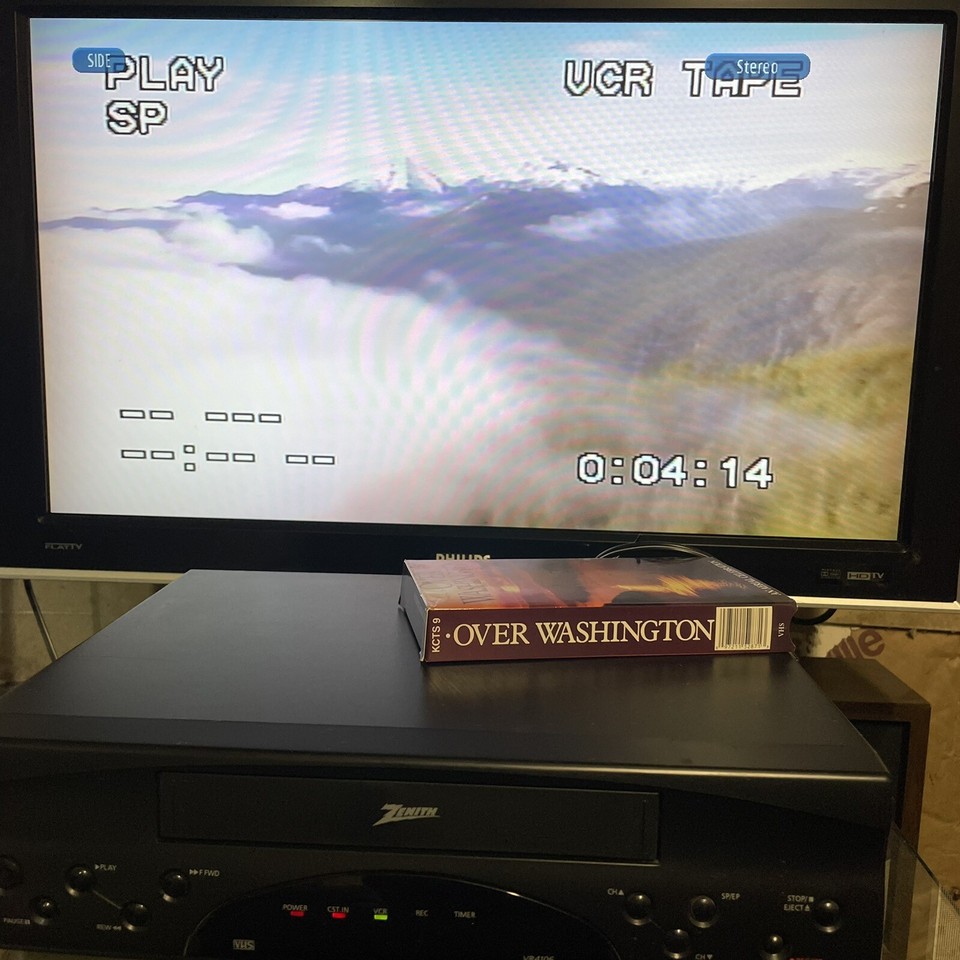 Zenith VR-4106 Video Recorder VCR VHS Player, NO Remote - Tested | eBay
