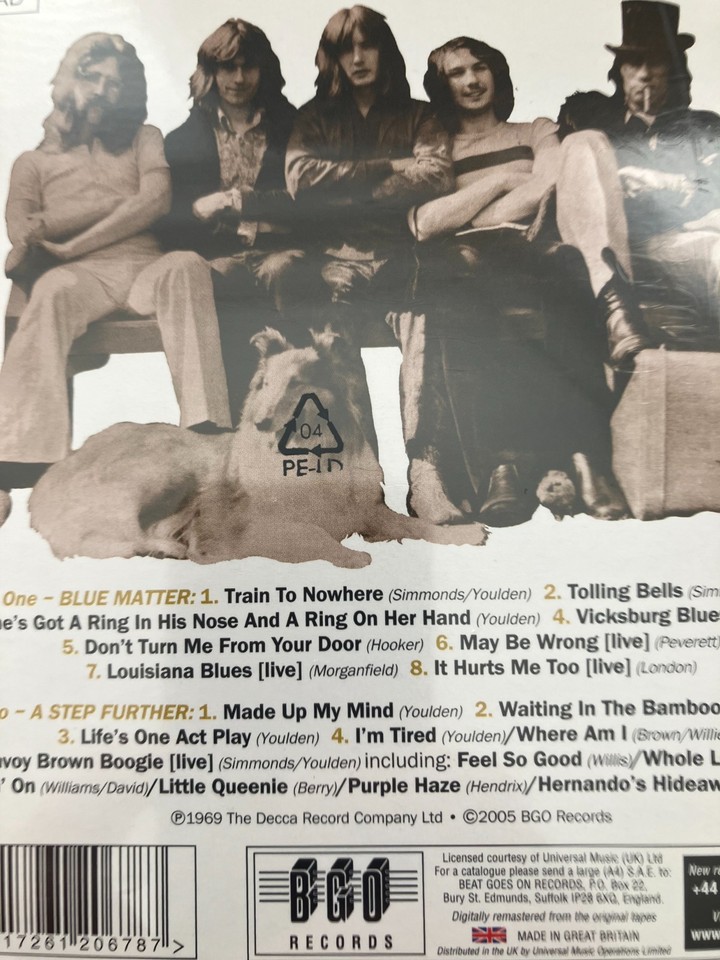 SAVOY BROWN. " BLUE MATTER " / " A STEP FURTHER " 5017261206787 | eBay UK